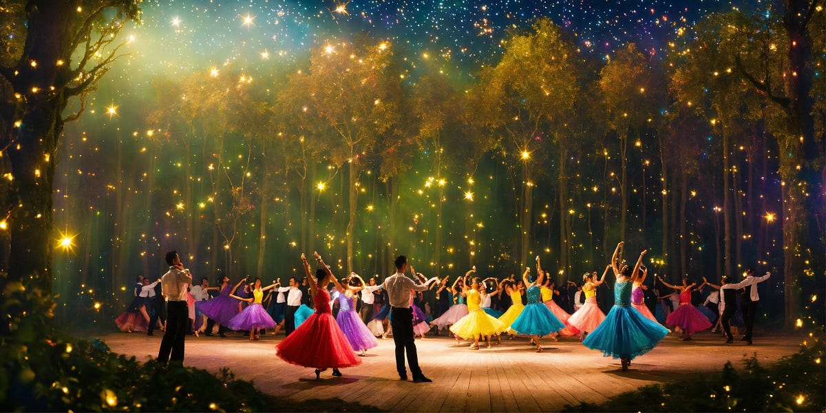 The Dancing Fireflies Ball kid's bedtime stories - MARYAM KALEEM - Medium