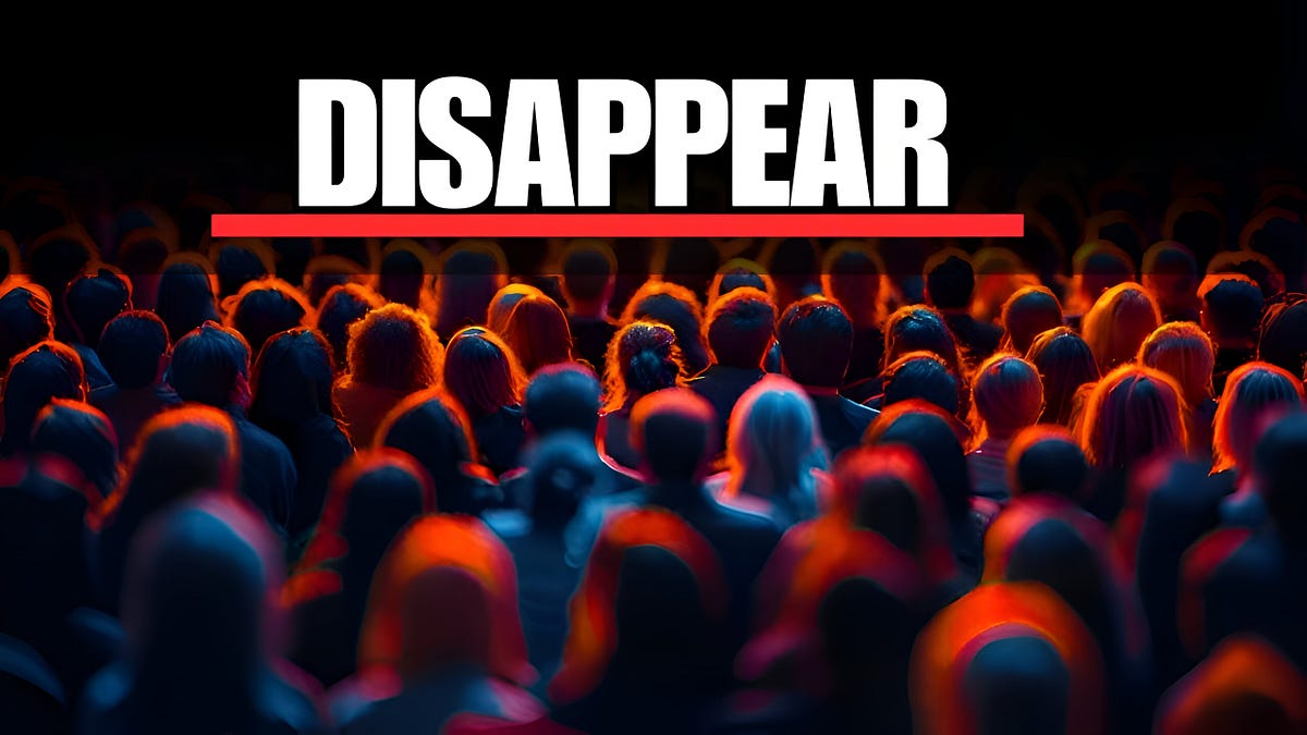 How to Disappear and Transform Yourself : learn by Story | by ...