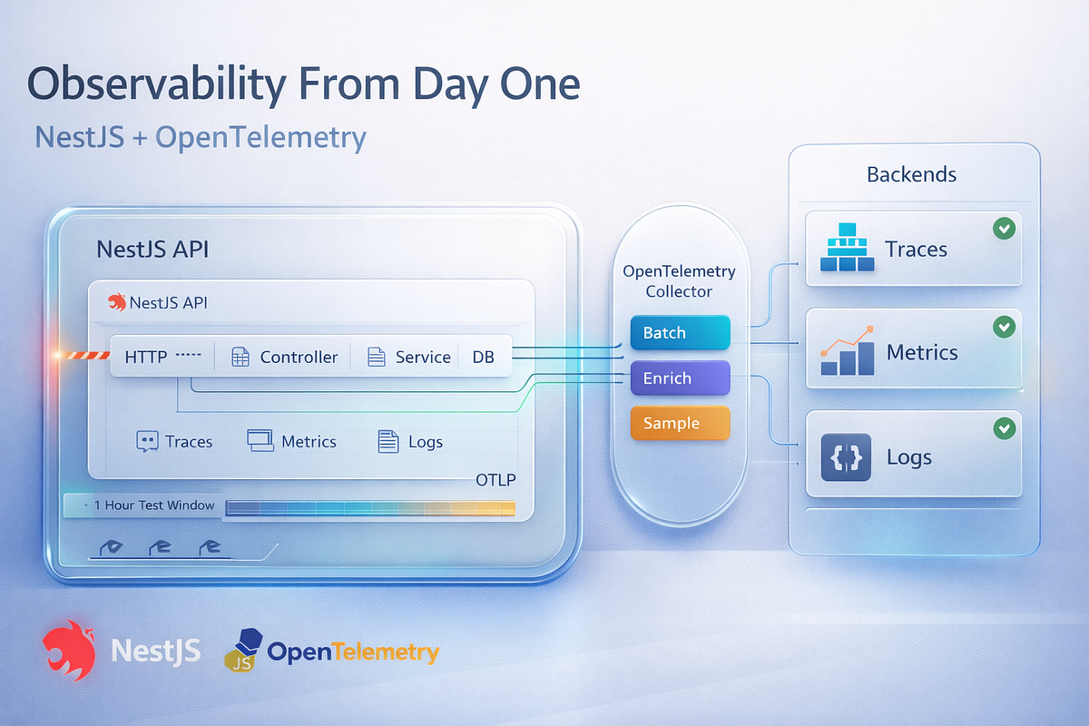 NestJS + OpenTelemetry: Observability From Day One | by Hash Block ...