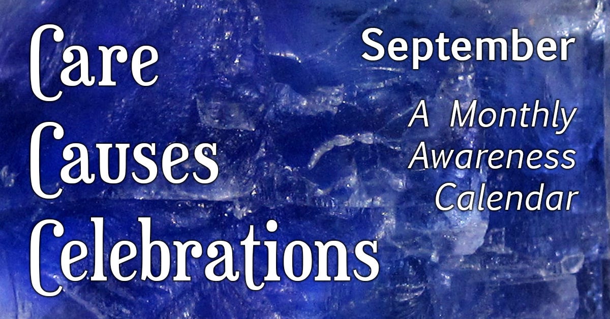 Care Causes Celebrations: September | by Randy Lyman | Care Causes ...
