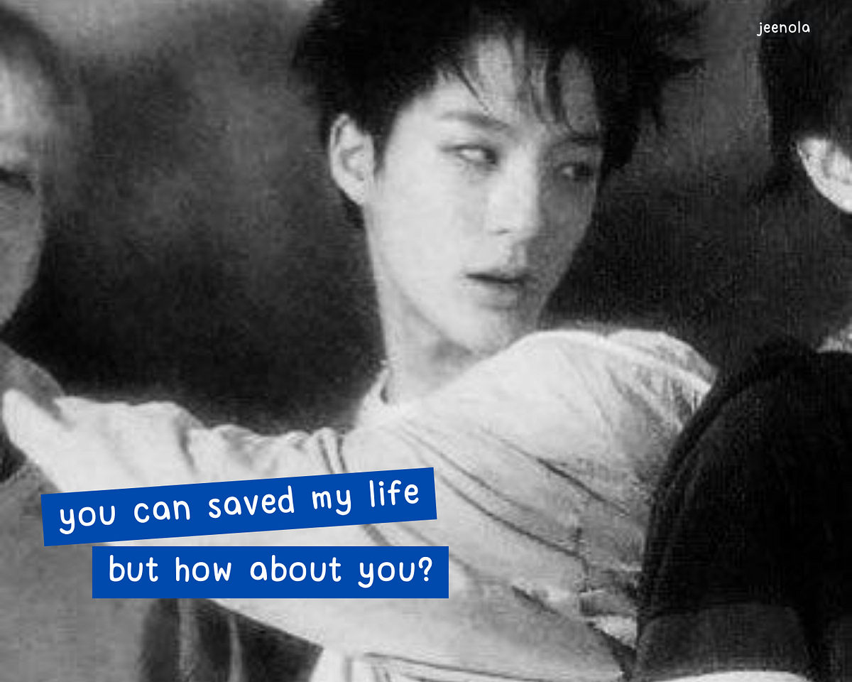 you can saved my life, but how about you? | by Jenola | Medium