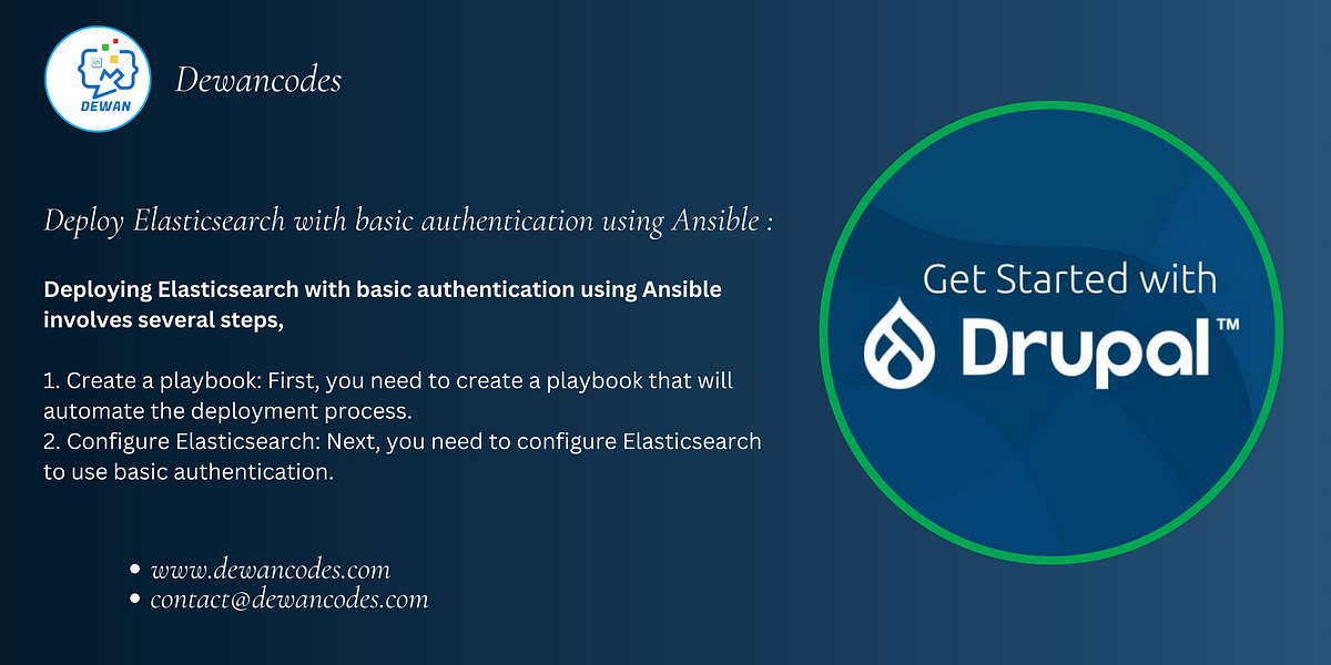 Deploy Elasticsearch With Basic Authentication Using Ansible Dewancodes Medium 1442