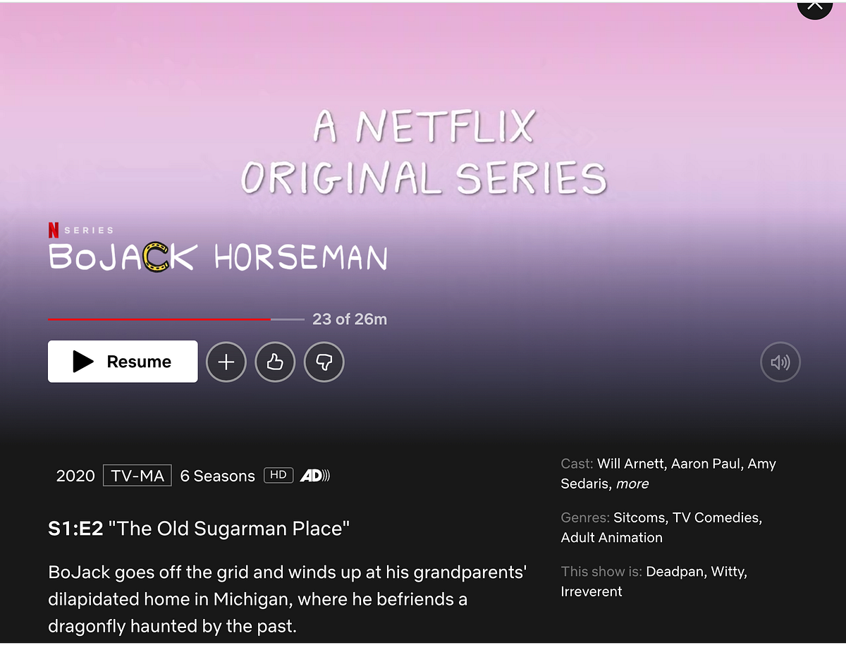 Bojack Horseman: Stories of Loss. Bojack Horseman’s narrative structure ...