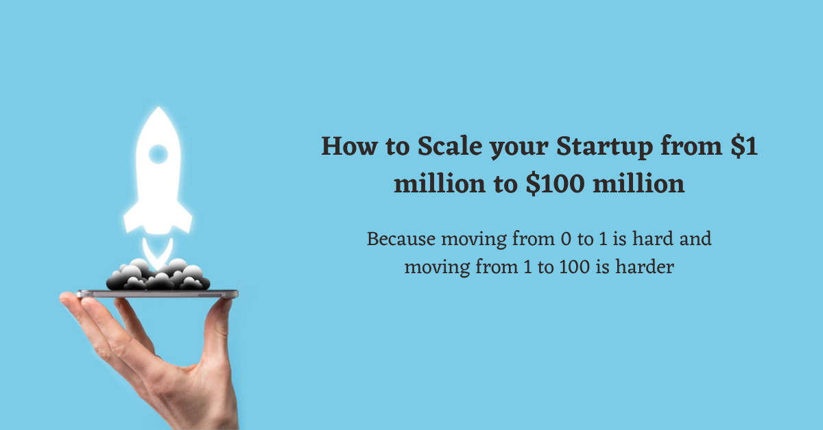 How to Scale your Startup from $1 million to $100 million? | by Saloni | CitrusLeaf | Medium