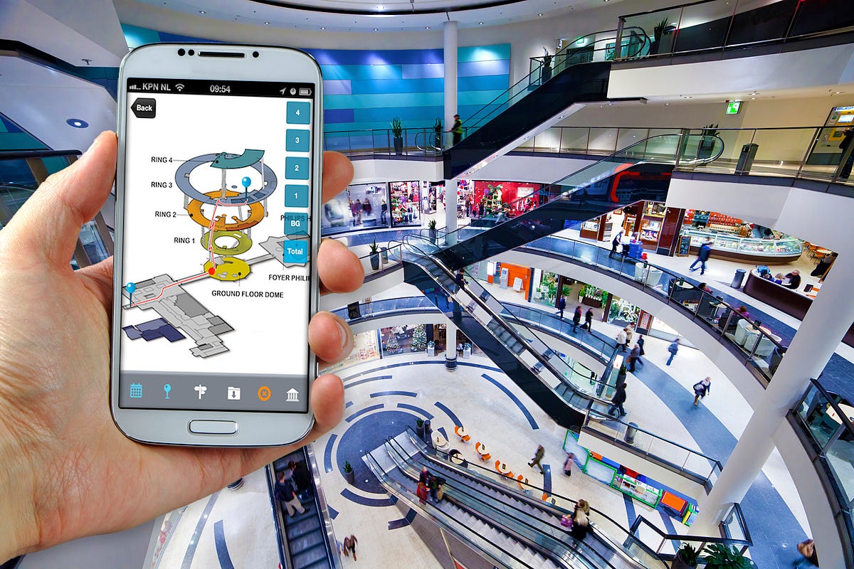 The future of indoor positioning. An IPS solution locates people ...