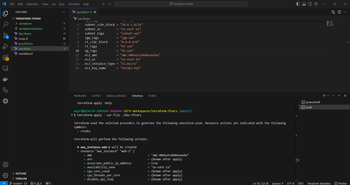 Day-12-Terraform-AWS. WorkSpace-S3 Versioning-Conflicts | by Mokadi Surya Prasad | Oct, 2024 ...