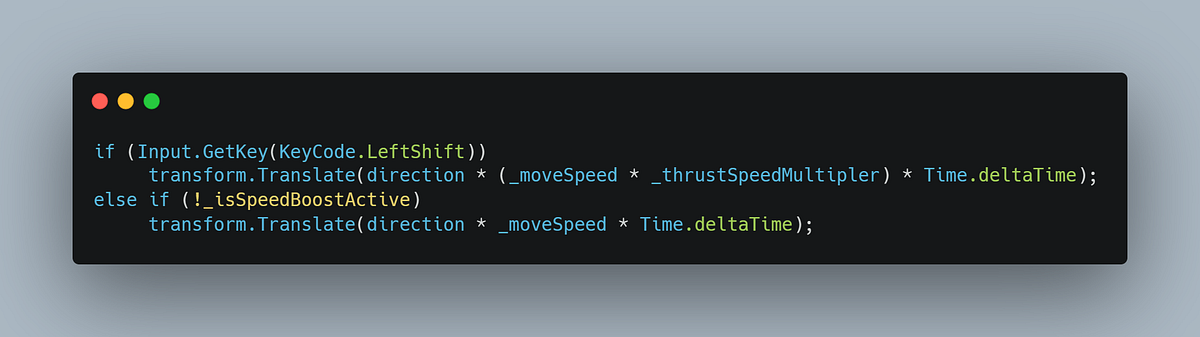 Thrusting while holding left shift - Joseph Hibbs - Medium