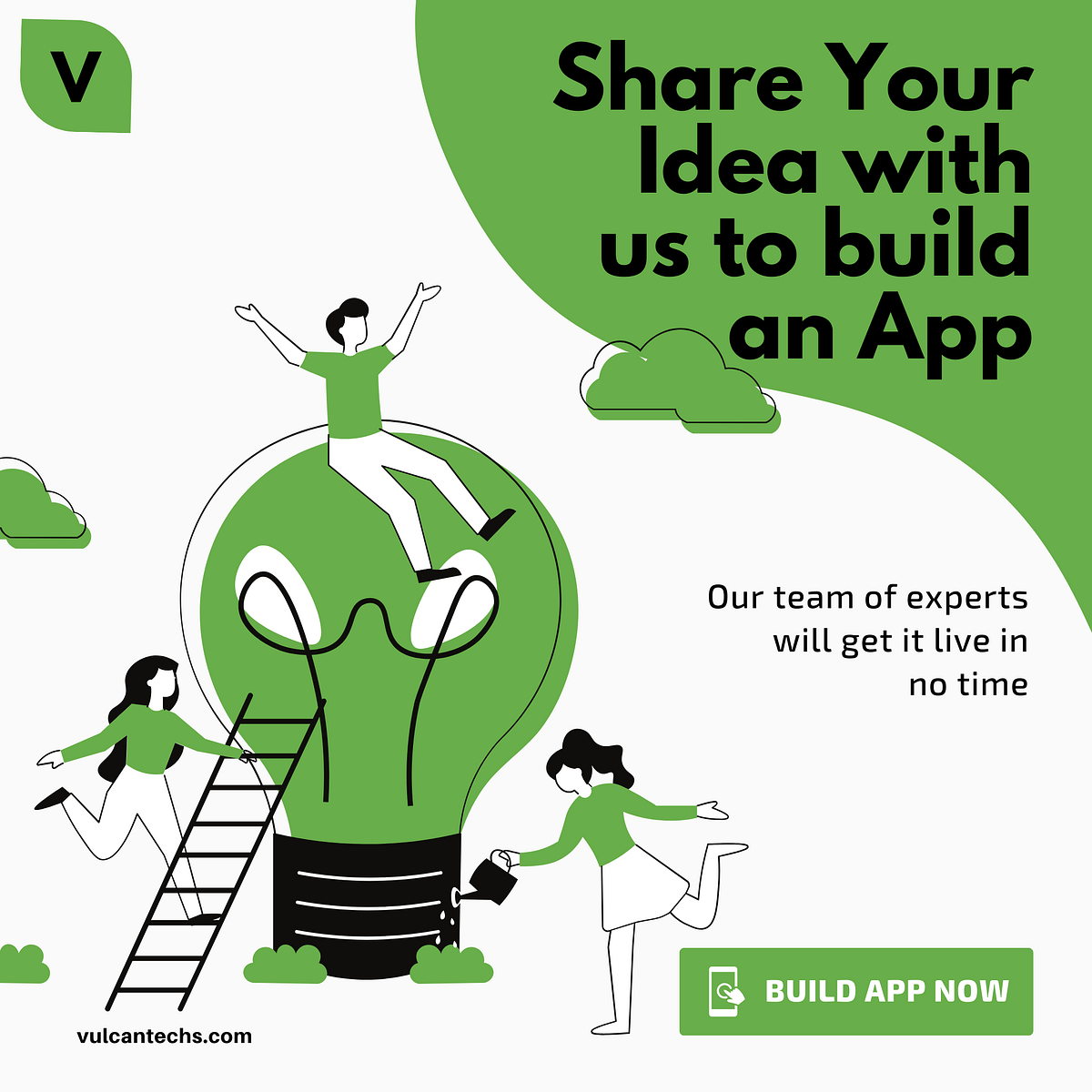Share your idea with us to build an App - Vulcantechs - Medium