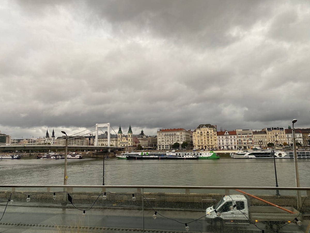 A Gray Day in Budapest. Thunder, lightning, very, very… | by Adrienne ...