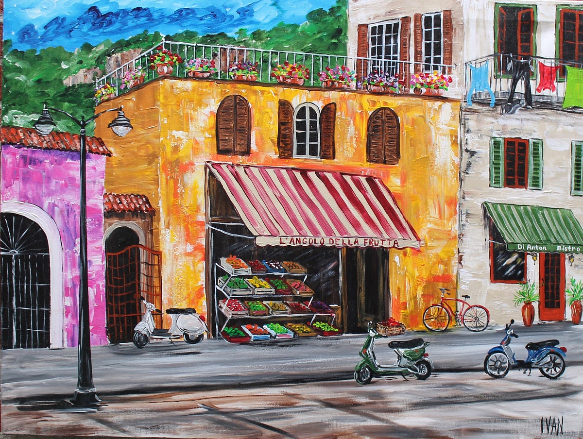 Find the best pieces of Italy Paintings by Ivan. Read More | by Art by ...