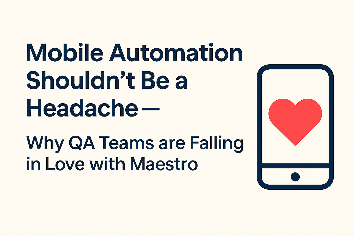 Mobile Automation Shouldn’t be a Headache — Why QA Teams are Falling in ...