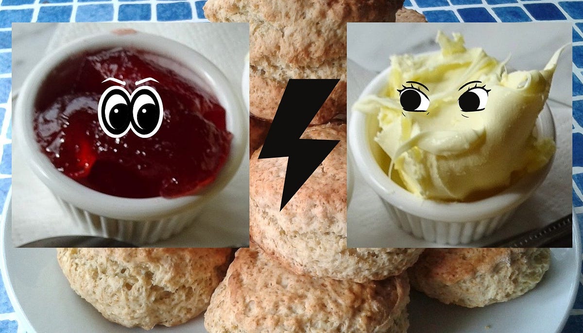 Scones of Dissent: Jam and Cream Play out the Age-Old Debate | by ...