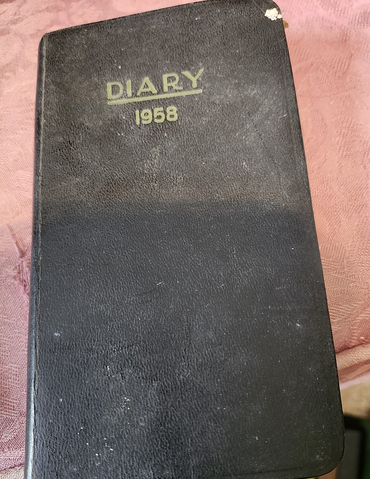 Wednesday, January 1, 1958. My grandmother’s first diary entry. | by SFM | Mom-Mom’s Chronicles ...