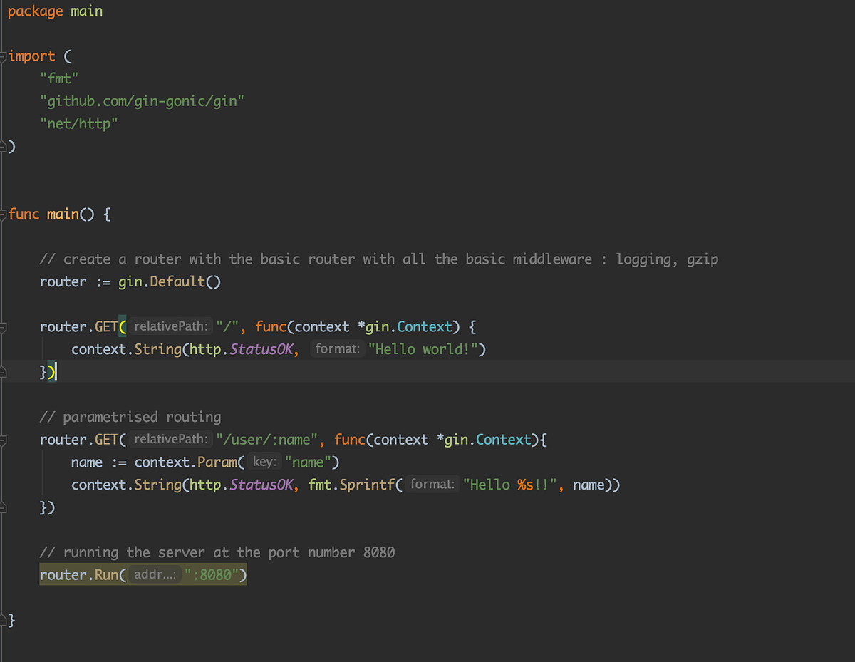 Setting up a web service in Go. Go programming language has been… | by ...