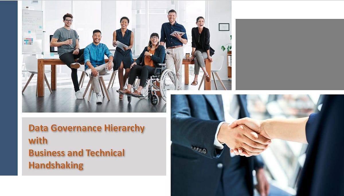Data Governance Hierarchy with Business and Technical Handshaking | by ...