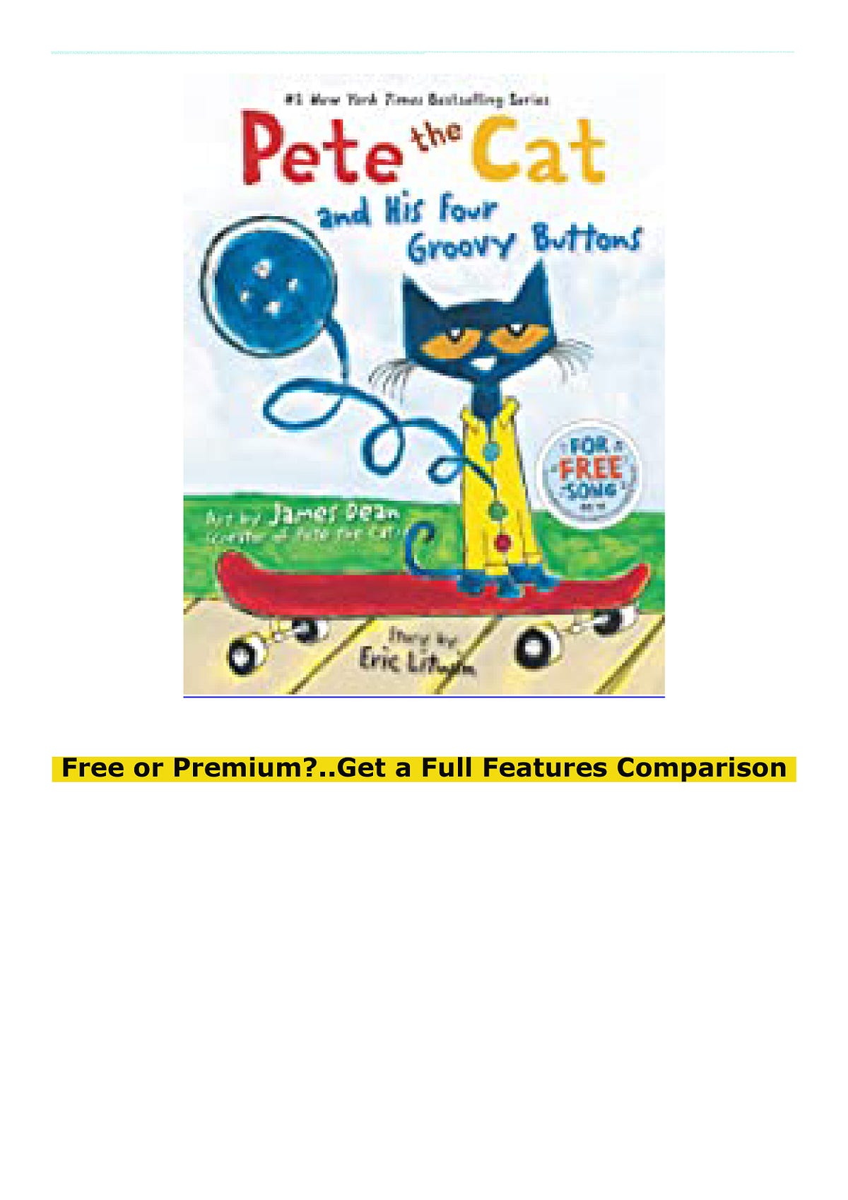 Download PDF Pete the Cat and His Four Groovy Buttons Unlimited | by ...
