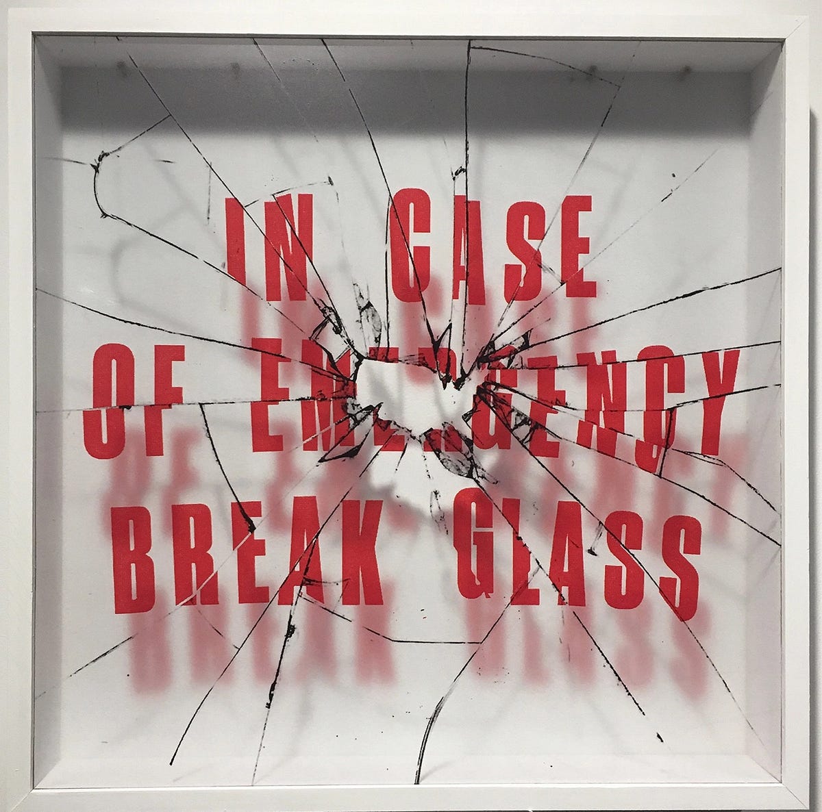 IN CASE OF CONFUSION BREAK GLASS. Nearing the end of my 2 weeks… | by ...