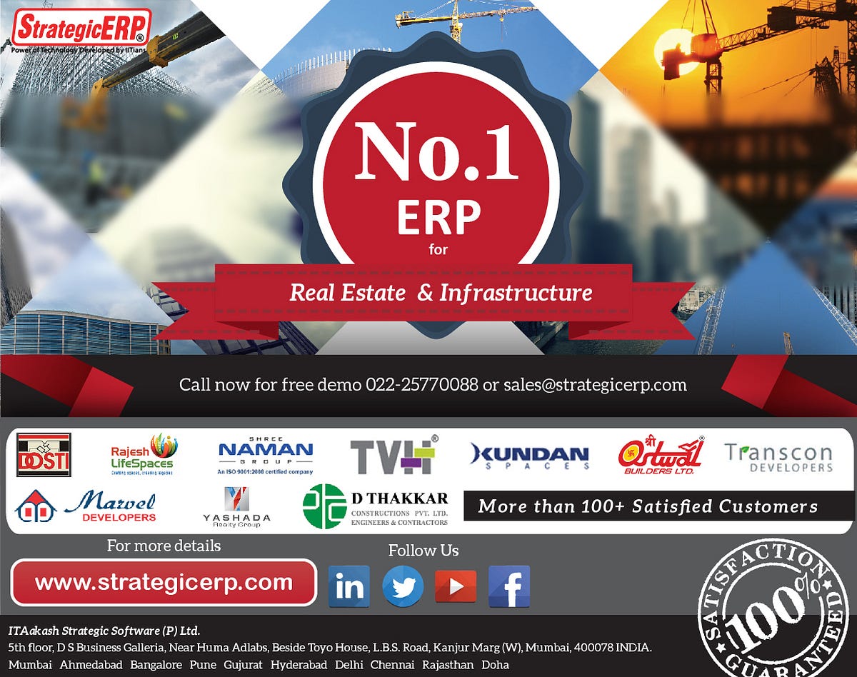 Infrastructure ERP — Powerful Business Tool | by StrategicERP | Medium