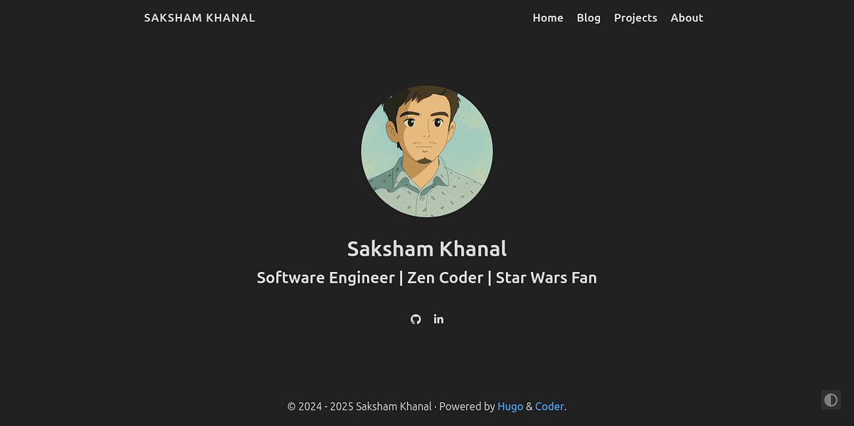 How I Deployed My Hugo Portfolio Site Using GitHub Pages (The Easy Way) | by Saksham Khanal ...