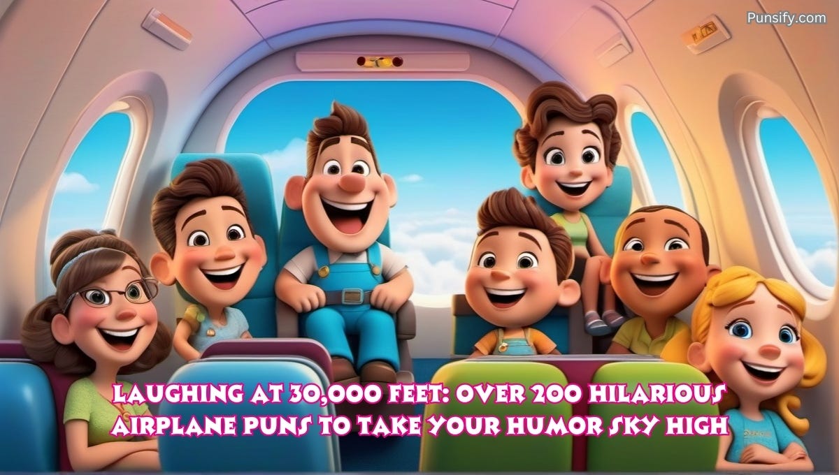 Laughing at 30,000 Feet: Over 200 Hilarious Airplane Puns to Take Your ...