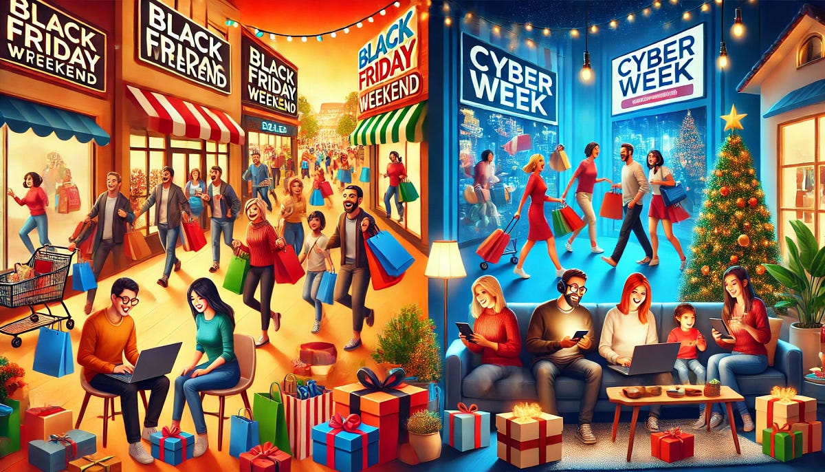 Holiday Shopping Drives Culture. What is Cyber Week/Black Friday ...