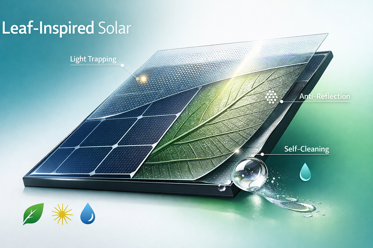Solar Panels That Think Like Leaves | by Syntal | Jan, 2026 | Medium