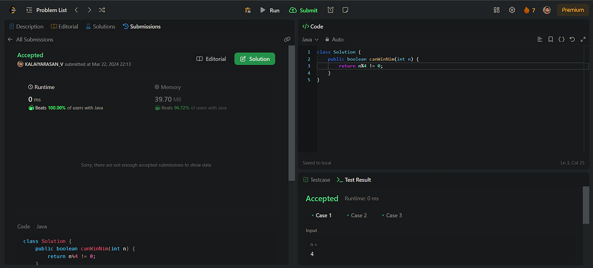 100DAYS OF LEETCODE CHALLENGE - Kalaiyarasan V - Medium