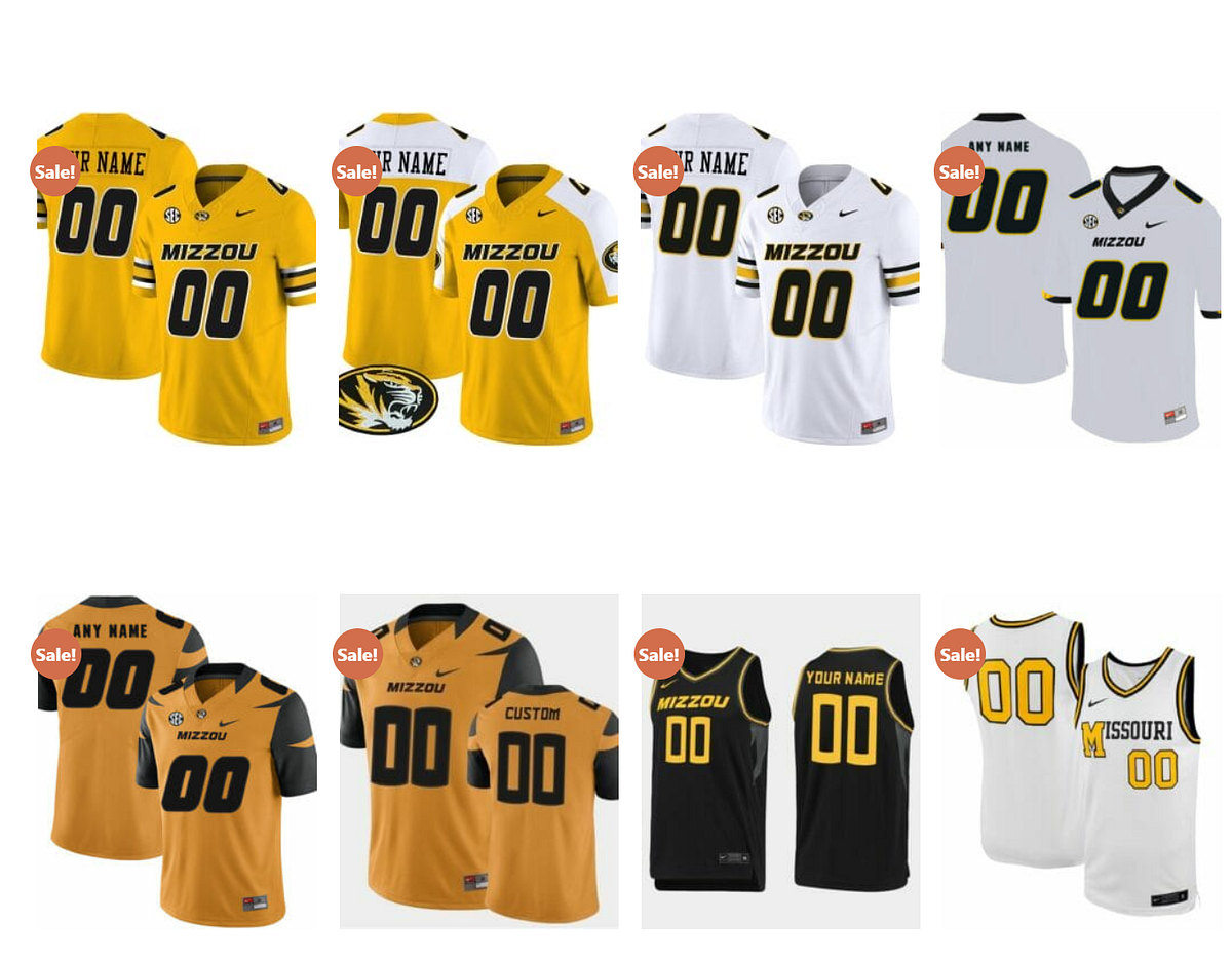 Show Your Team Spirit with a Custom Missouri Tigers Jersey! | by Malcom ...