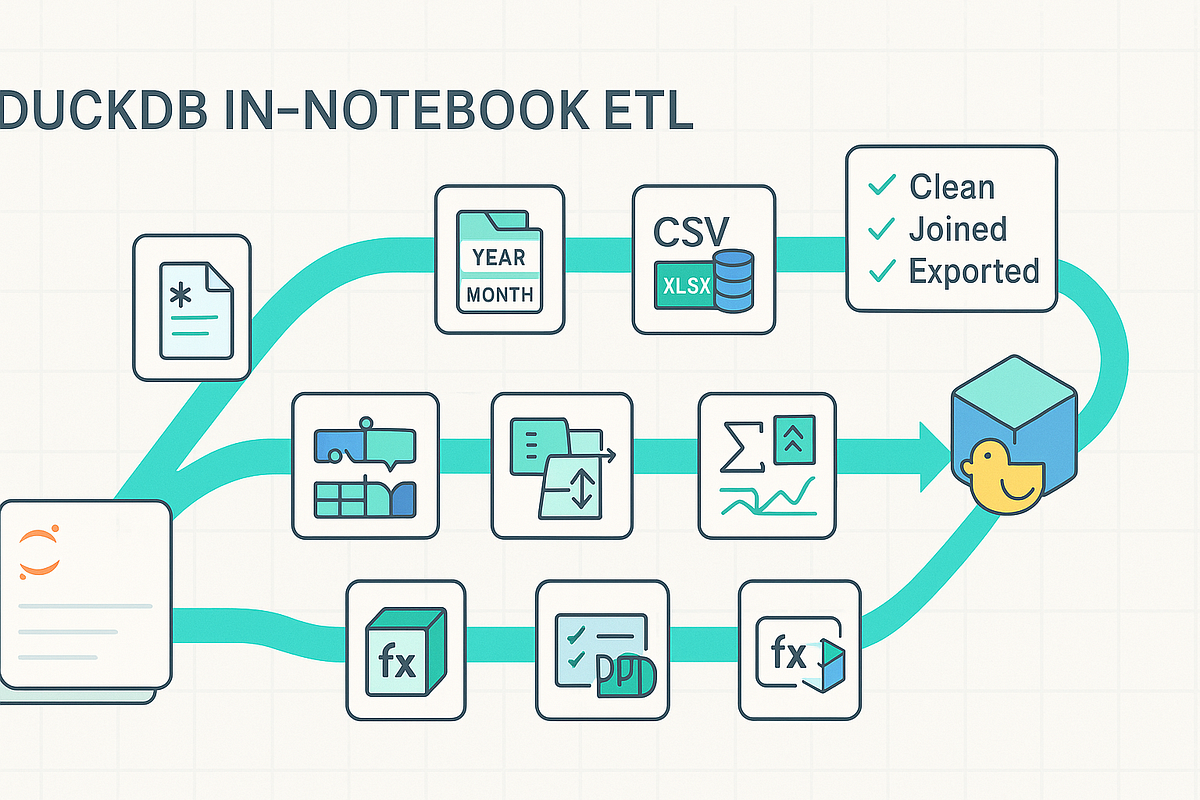 10 DuckDB Notebook Workflows That Replace Small ETL Jobs | by Nexumo ...