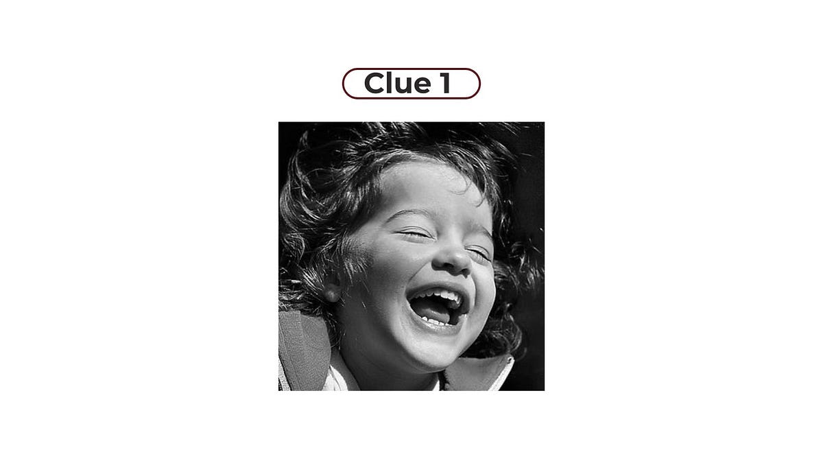 Clue 1 menunjukkan sebuah emosi yang mengarah ke-kebahagiaan atau ...