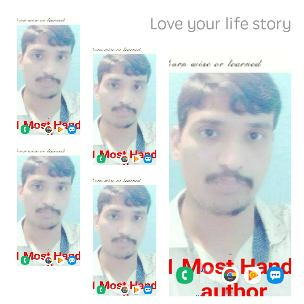 D.Jeelan(Dadagari) become India’s most beautiful author - Famous ...