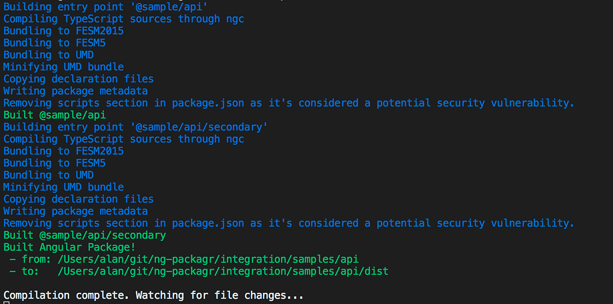 Incremental builds with ng-packagr | by Alan Agius | Medium