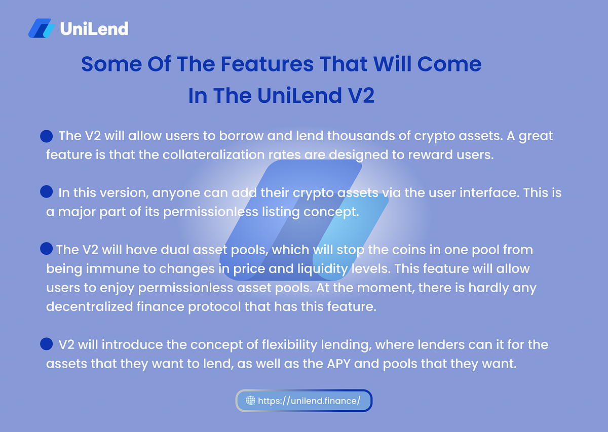 Introducing UniLend V2 With Its Innovative Features | by Aliu Saliu ...