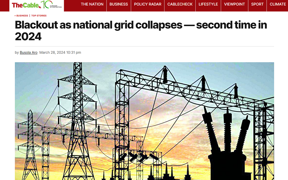 Renewable Energy: The Alternative Solution to Nigeria’s Energy Problems ...