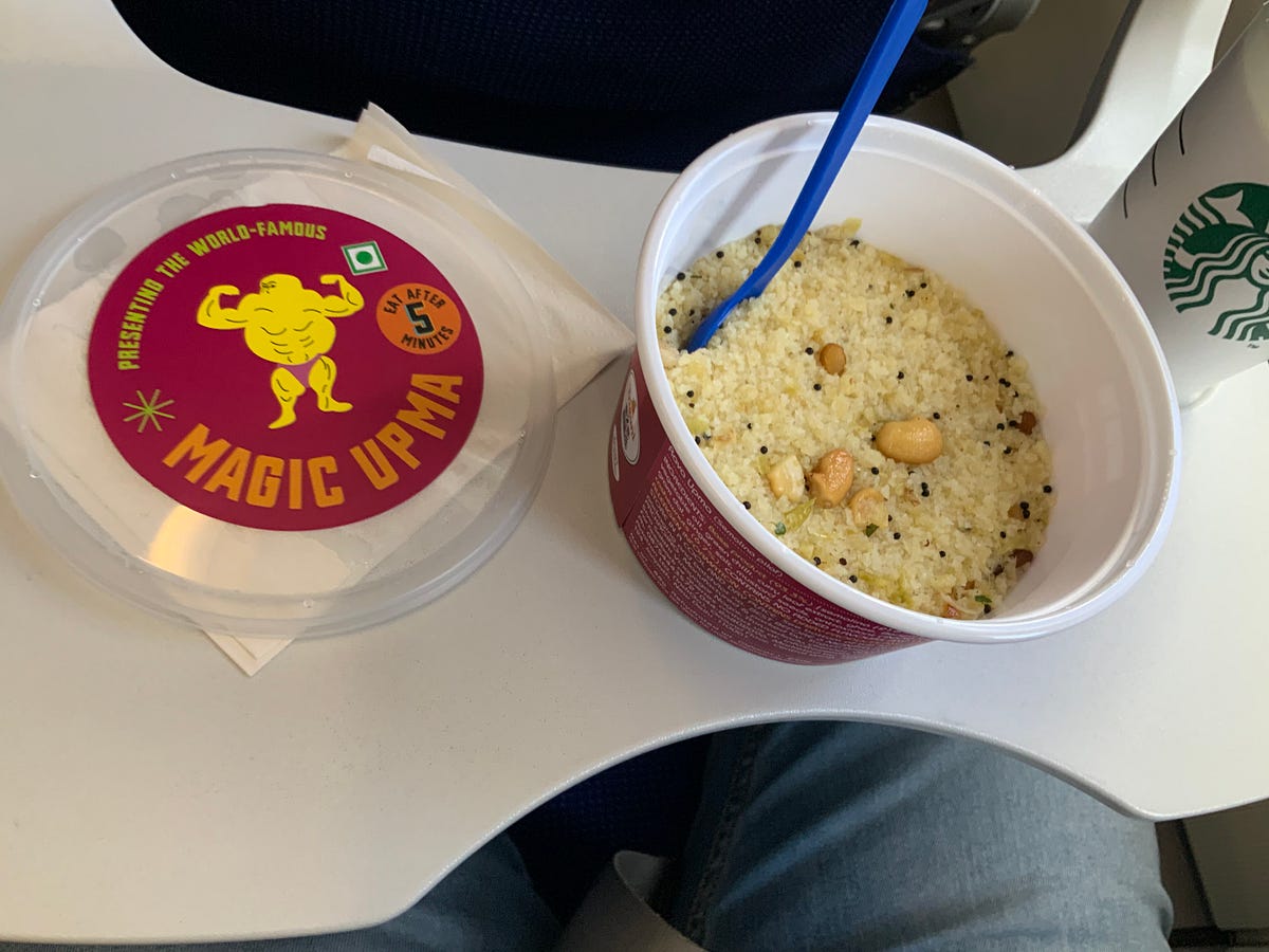 World Famous MAGIC Upma!. Post written on the BOM-DXB flight… | by Dr ...
