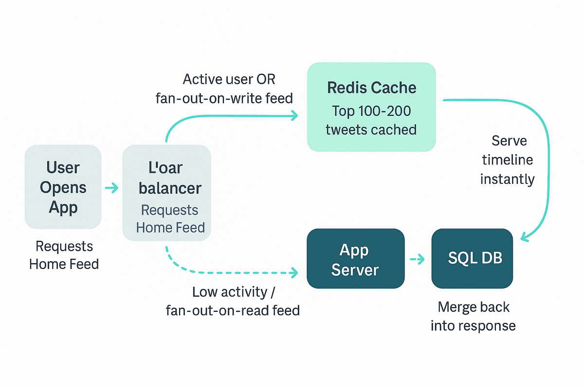 How I Designed a Scalable Twitter Feed | by Gyanaa Vaibhav | Medium