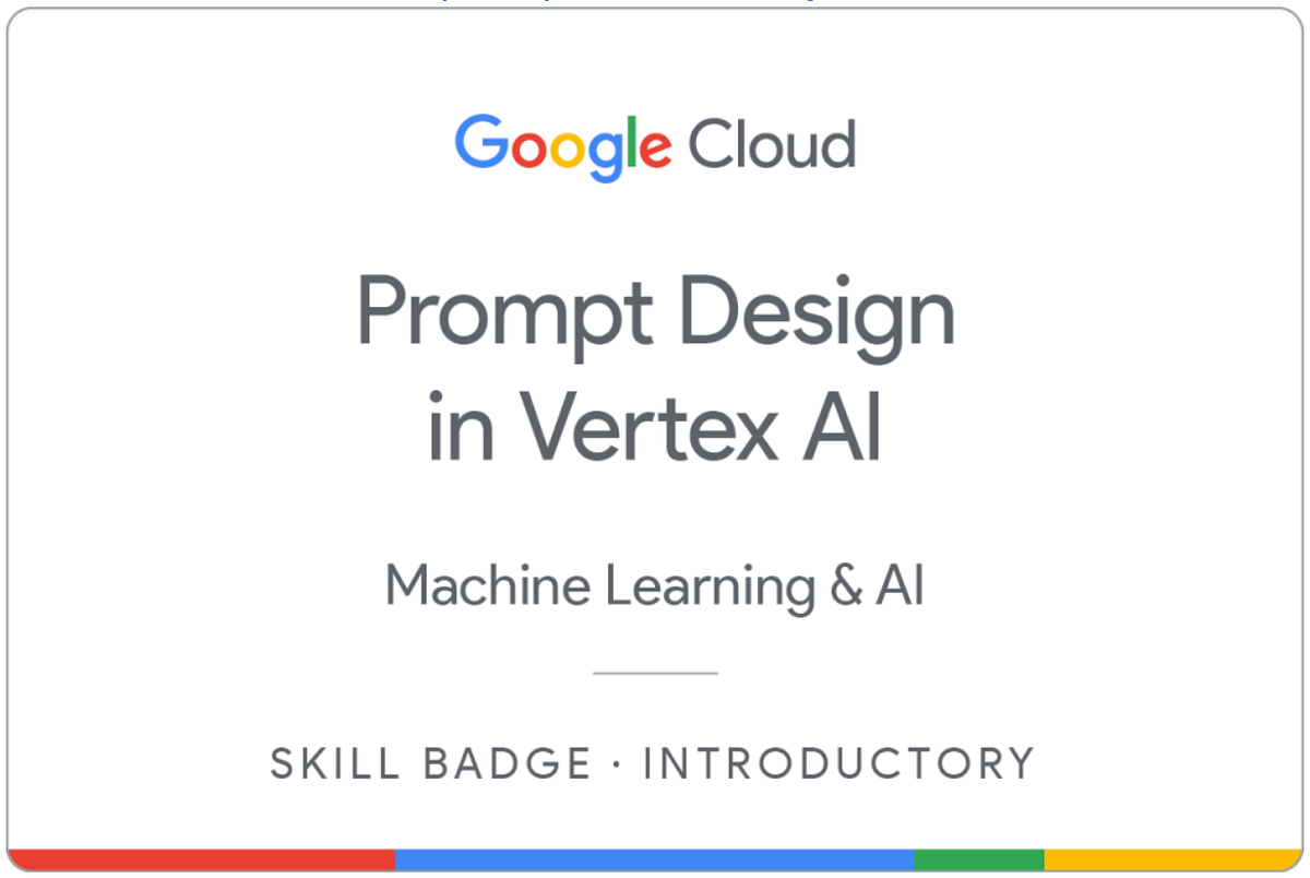 My Notes for the Google GenAI Course: Prompt Design in Vertex AI | by ...