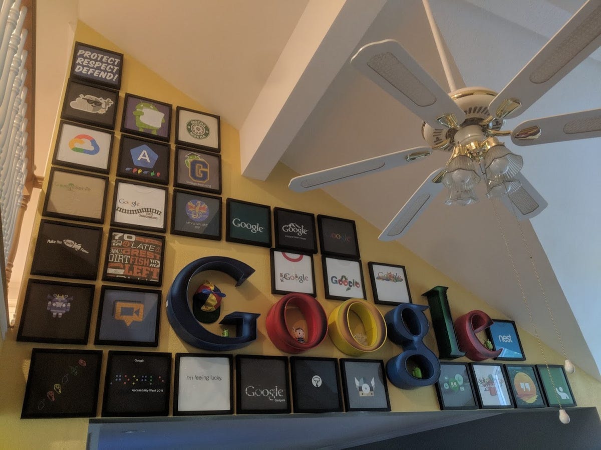 The Great Wall of Google. Every visitor that comes to our house… | by ...