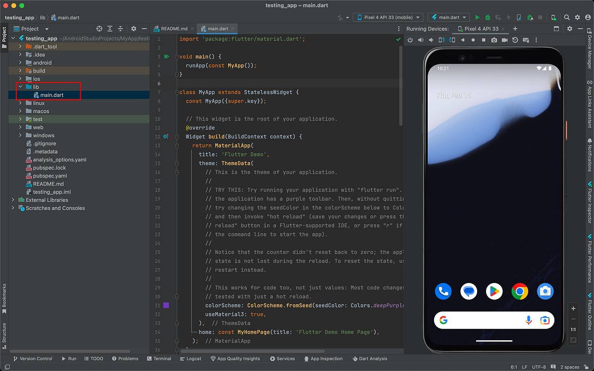 【Flutter】#02 — 創建第一個APP - Clovis - Medium