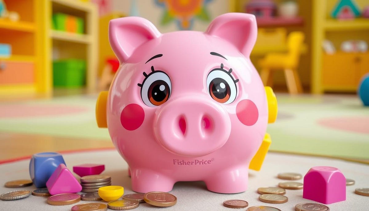 Fisher-Price Smart Stages Piggy Bank: Fun Learning Toy | by Mags Take ...