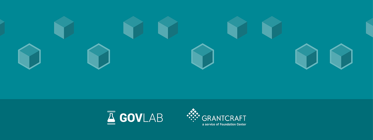 Innovations in Granting: Evidence-Based Grantmaking | by The GovLab ...