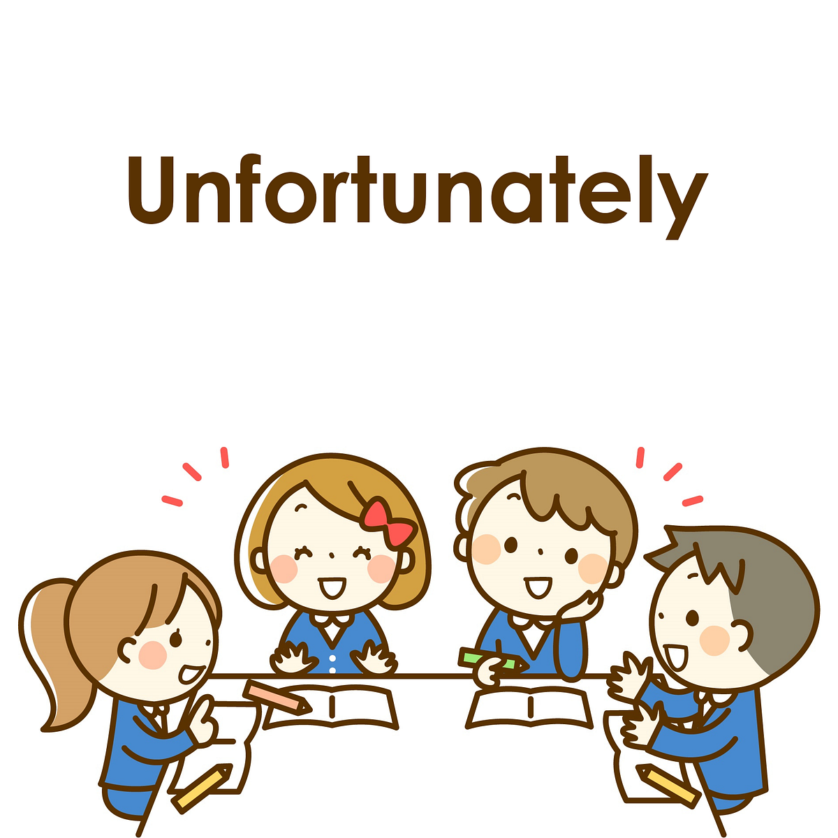 Unfortunately. 你很沮喪，因為你工作努力，但沒有得到多少錢或尊重。在你們公司獲得晉升的人都對老闆… | by 小實老師教英文 ...