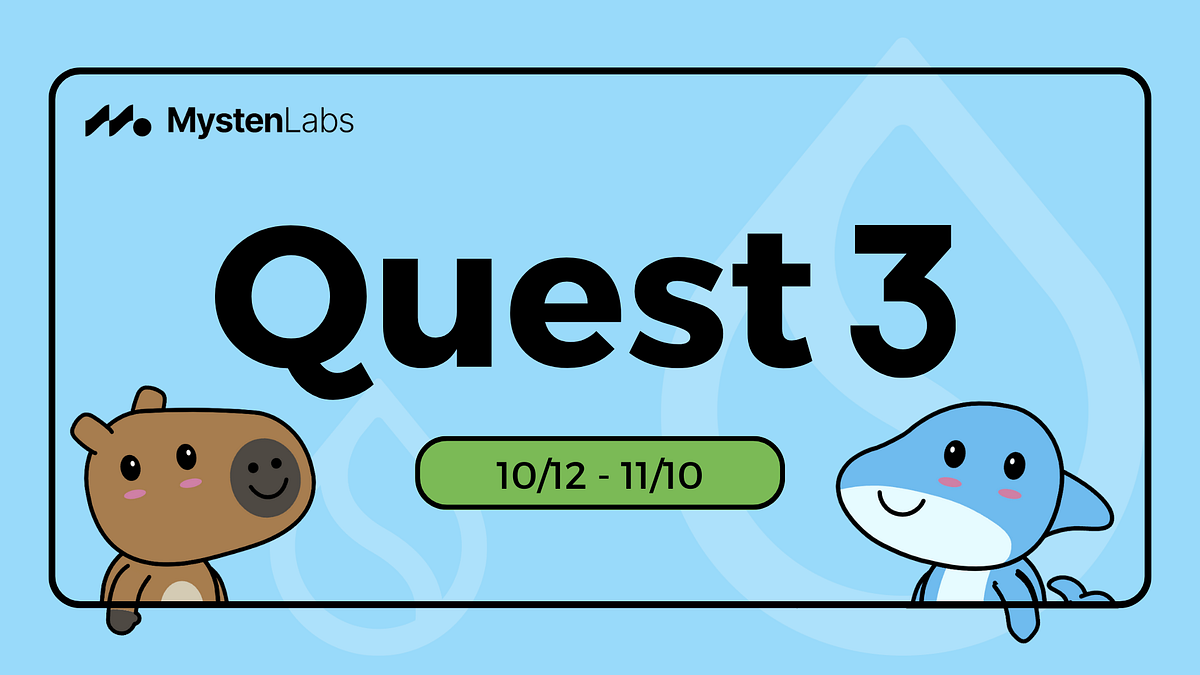 Quest 3携Sui Games来袭，500万SUI等你解锁！. 感谢超过30万名参加Quest… | by Sui中文小助手 | Sui ...