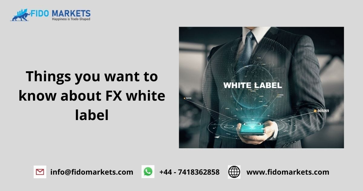 Things you want to know about FX white label | by Vasugi | Medium