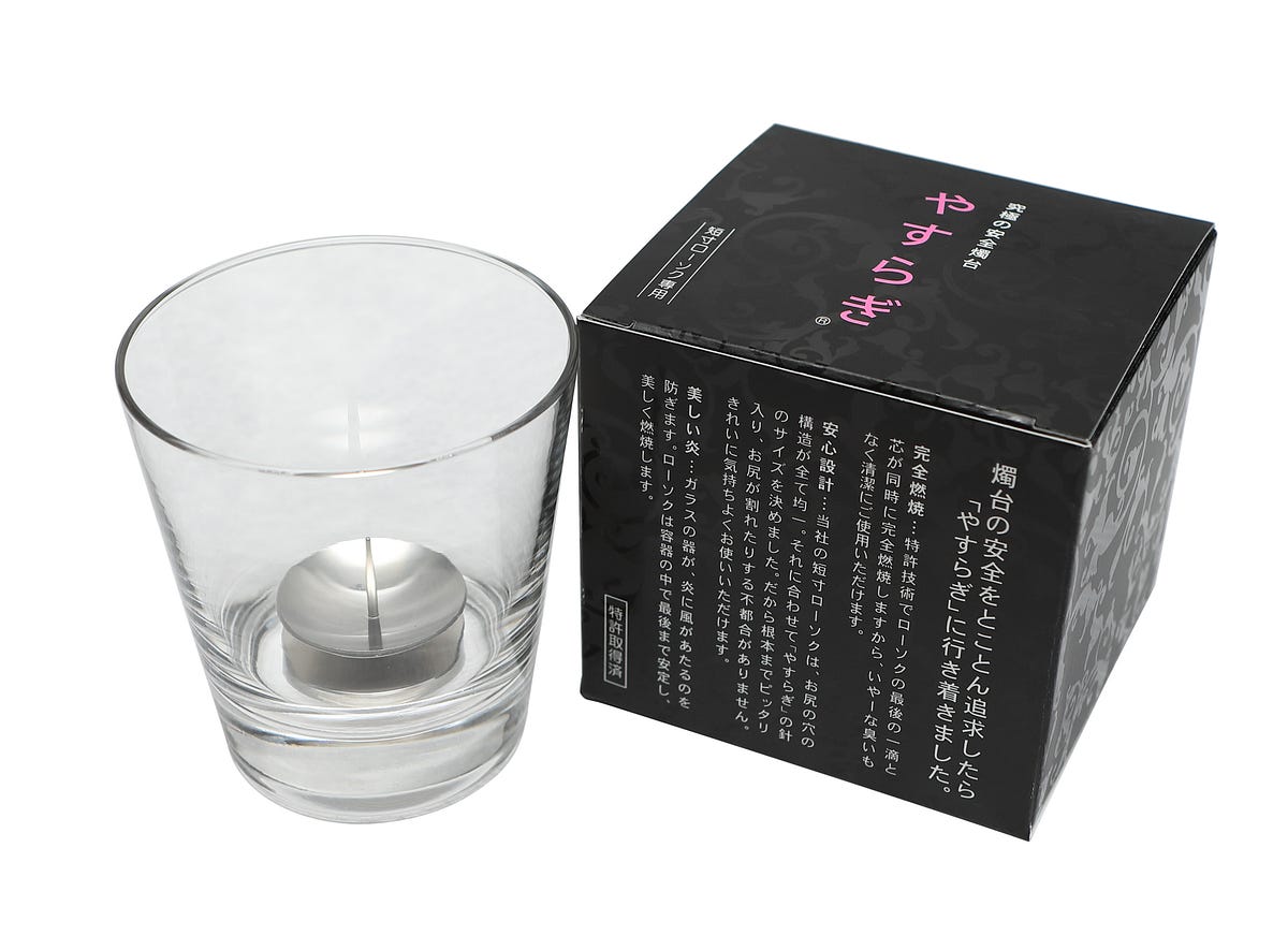 Ultimate Safety Candle Holder ‘Yasuragi’ A safety candle holder that ...