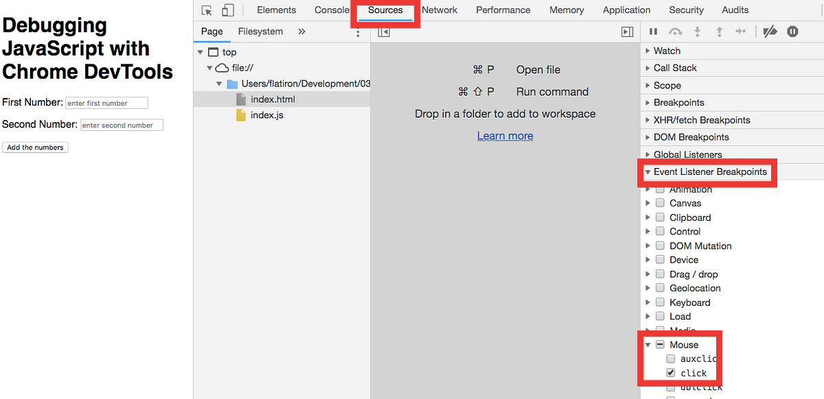 Debugging Basics 02 Javascript Using Chrome By Irfan Suleman Medium
