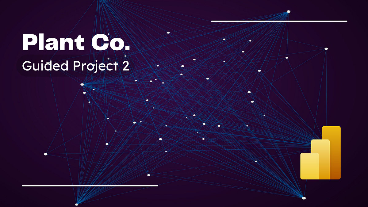 Guided Project 2: A PowerBI project on Plants Co. | by ArnanBonny | Medium
