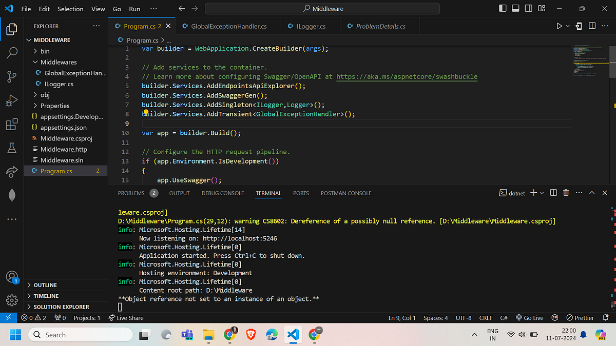 Reading Appsettings in Web API. appsettings.json files contain… | by vamsiikrishna | Jul, 2024 ...