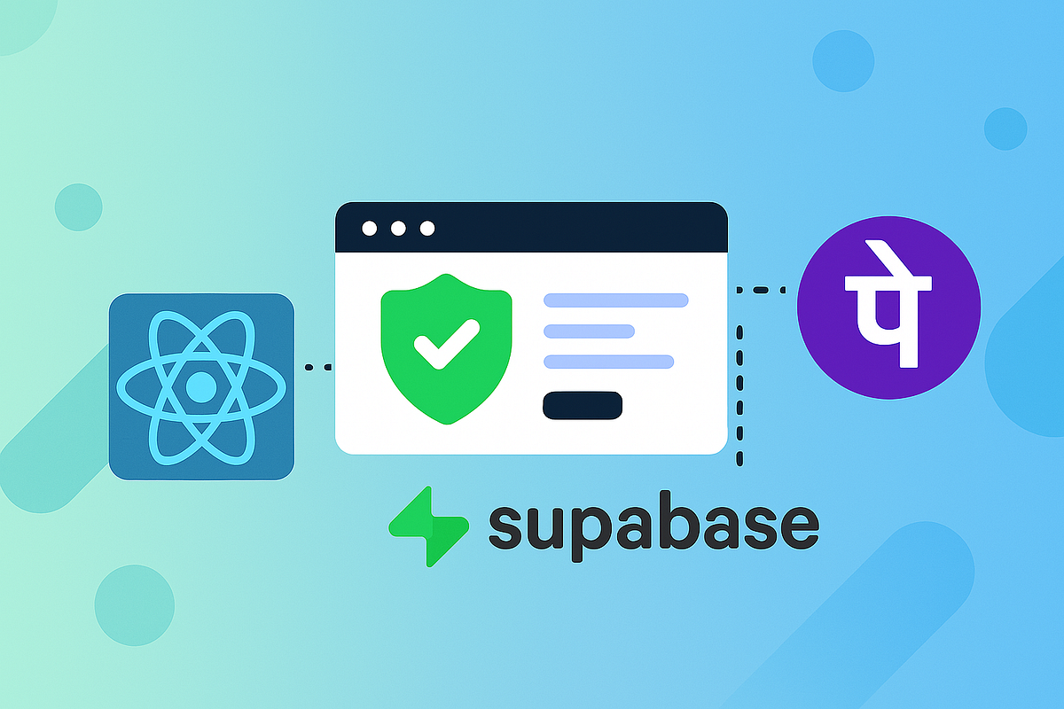 Integrating PhonePe Payment Gateway in React Using Supabase Edge Functions (No Backend Required ...