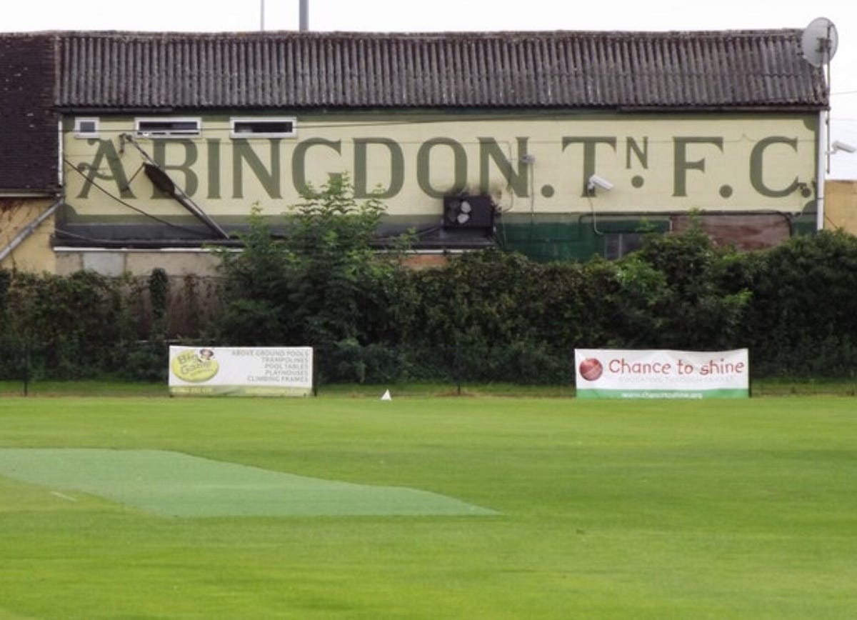 The Battle of Abingdon: Town vs United | by Ben Farrow-Stevenson | A ...